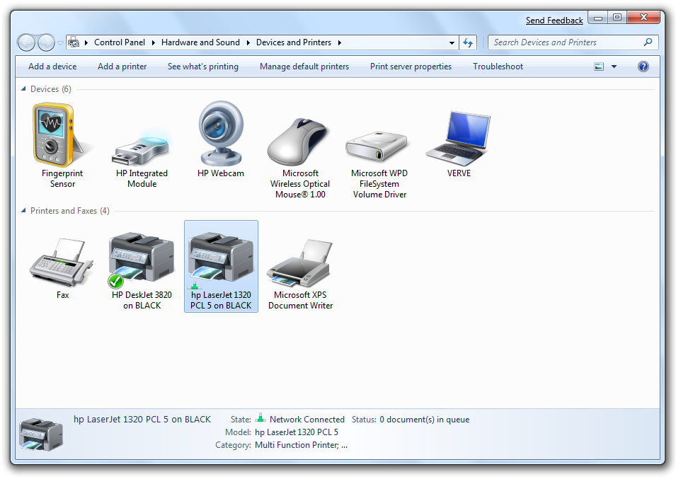 آموزش تصویری نصب پرینتر در ویندوز 7