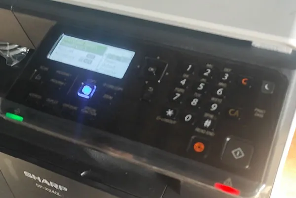 آموزش نصب و راه اندازی دستگاه فتوکپی Sharp X240